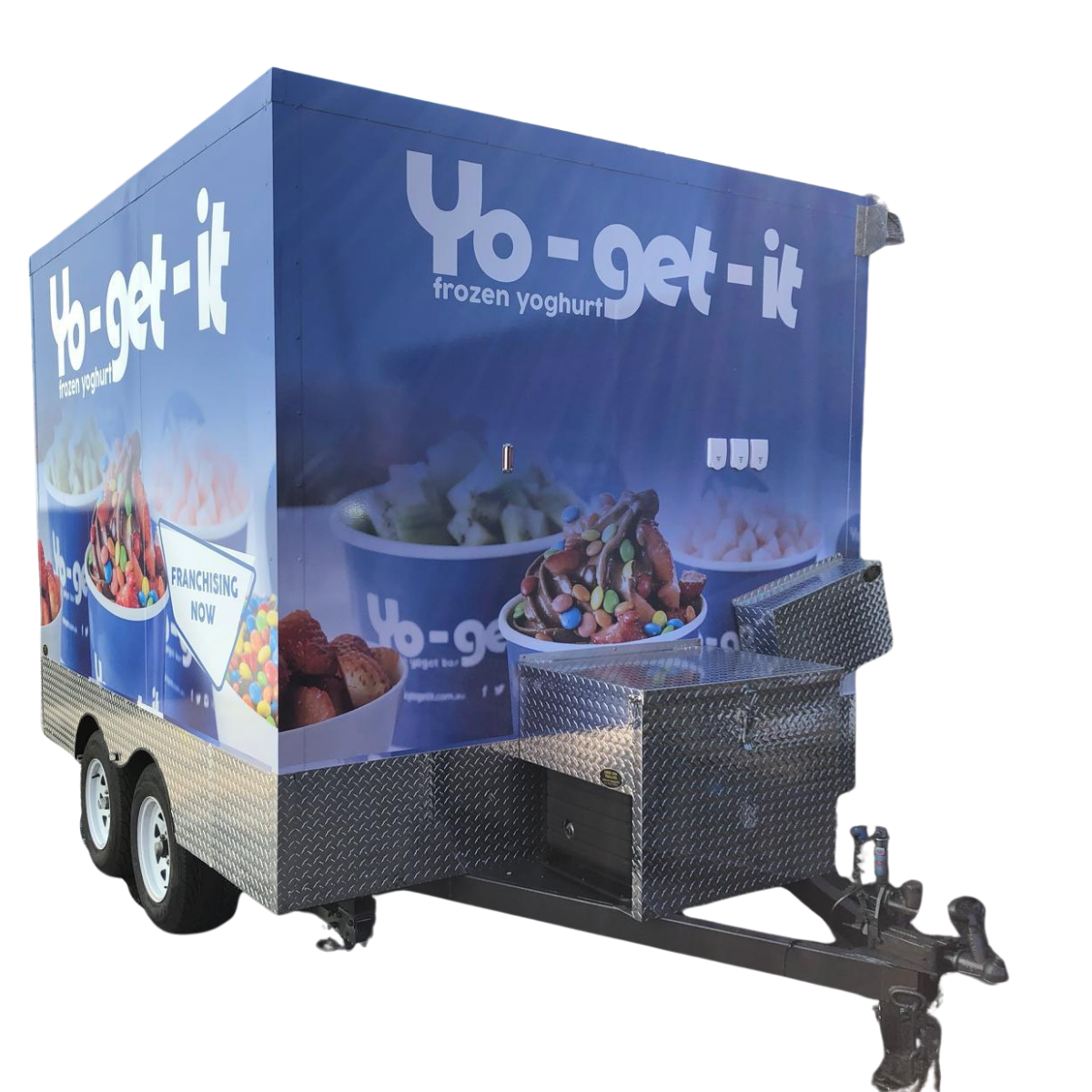 3.6m Ice Cream Trailer for Sale Australia | Custom Tandem Build