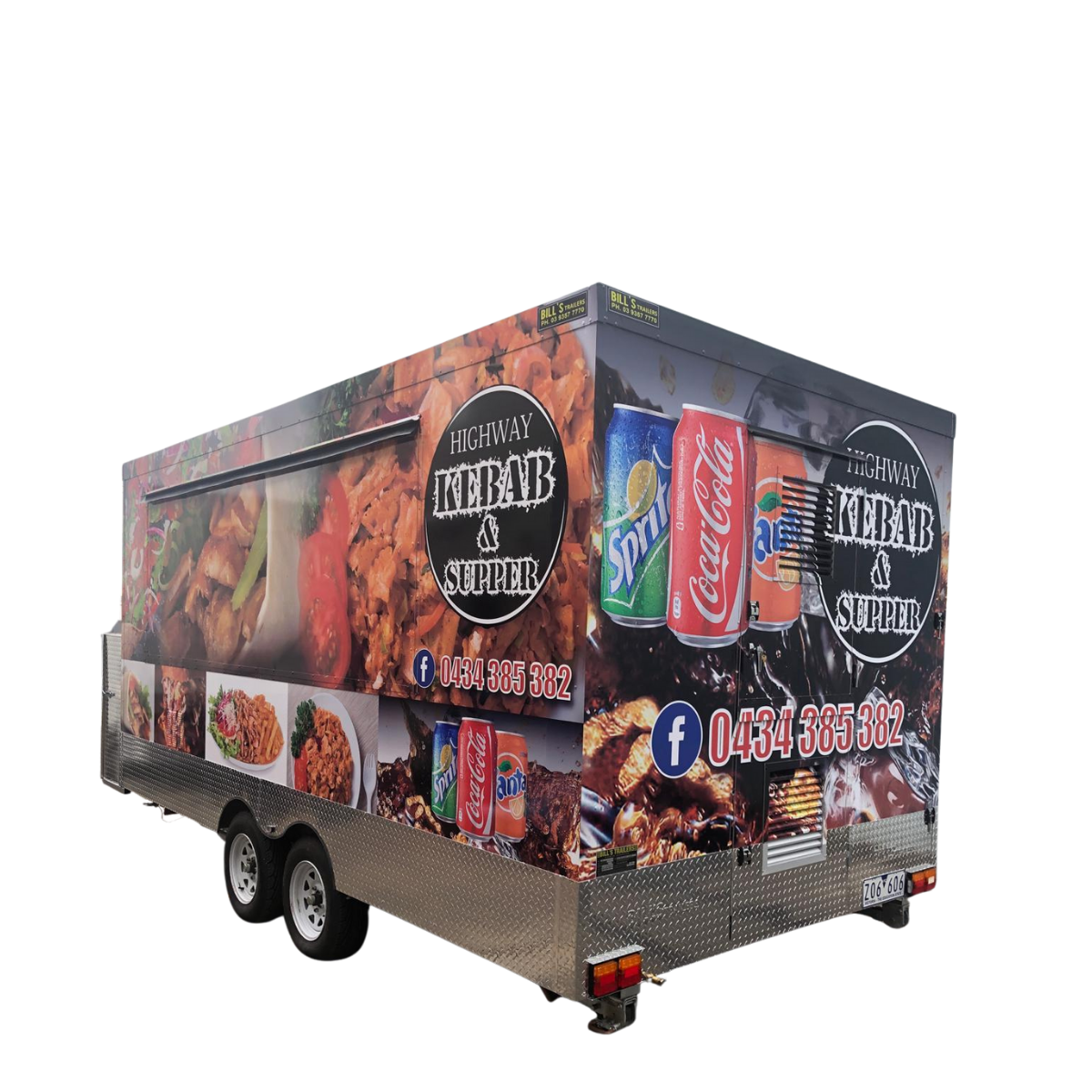 5m Kebab Trailer for Sale Australia | Heavy-Duty Mobile Kitchen